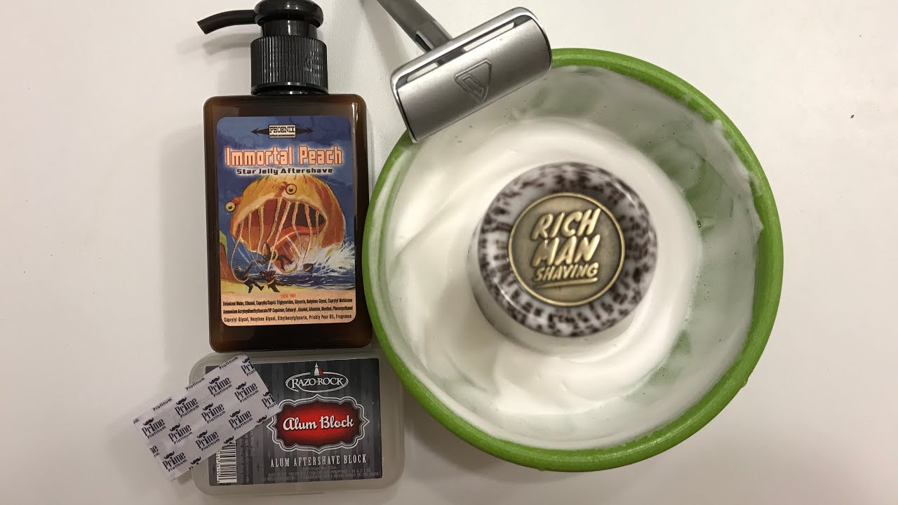 PAA Immortal Peach Soap and Star Jelly Aftershave - YouTube