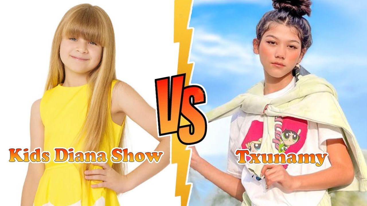 Txunamy (Familia Diamond) VS Kids Diana Show Transformation 👑 New Stars ...