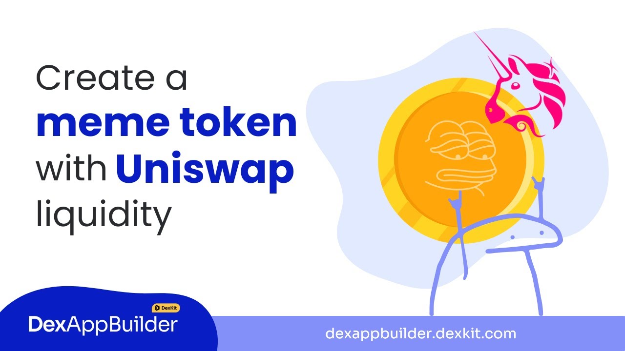 TUTORIAL | Create meme token app & deploy liquidity pool on Uniswap w ...