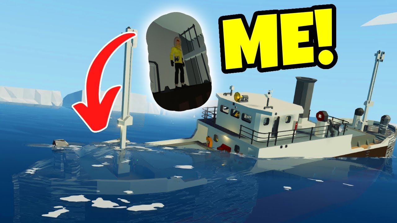 Staying INSIDE the CARGO BAY of a SINKING SHIP! (Stormworks) - YouTube