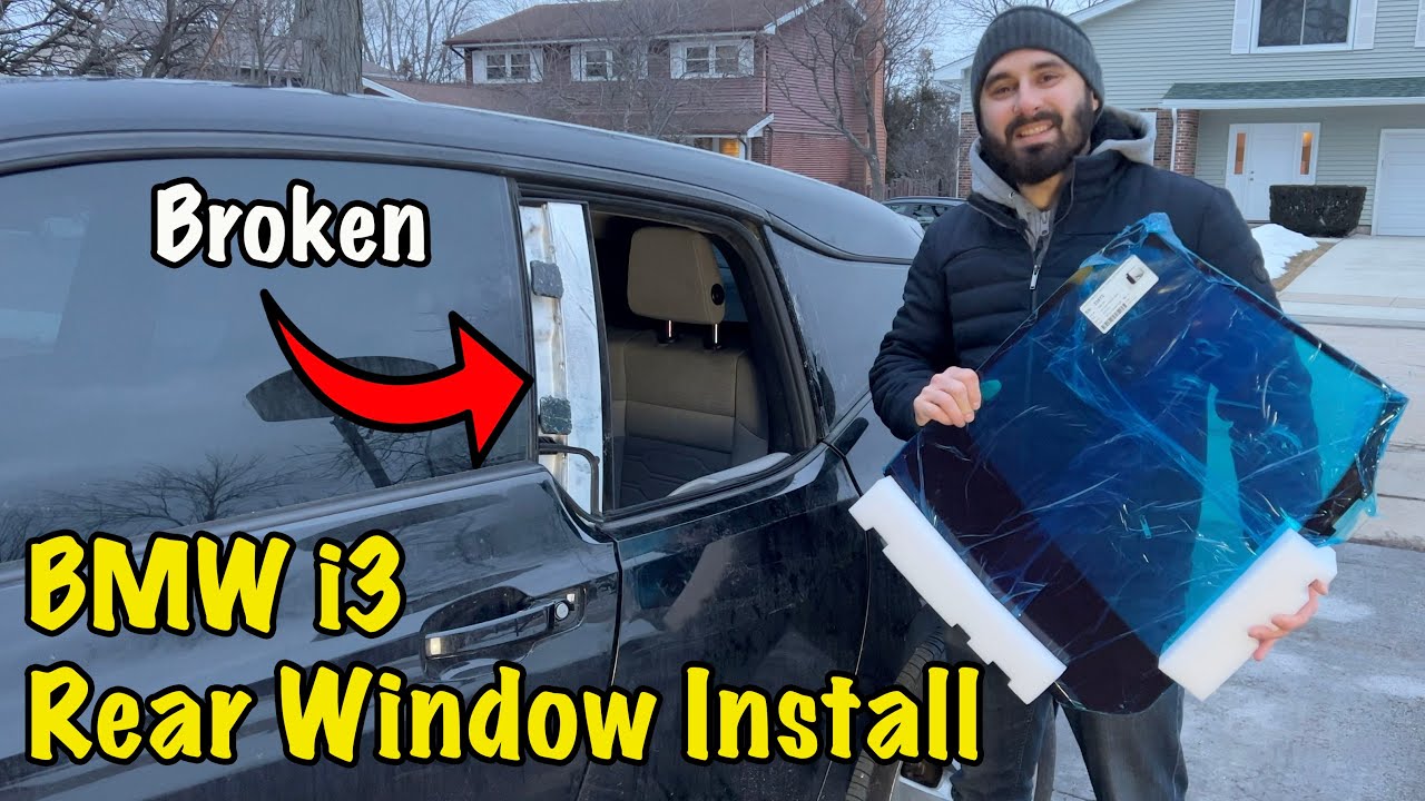 BMW i3 Rear Window/Glass Replacement DIY - YouTube