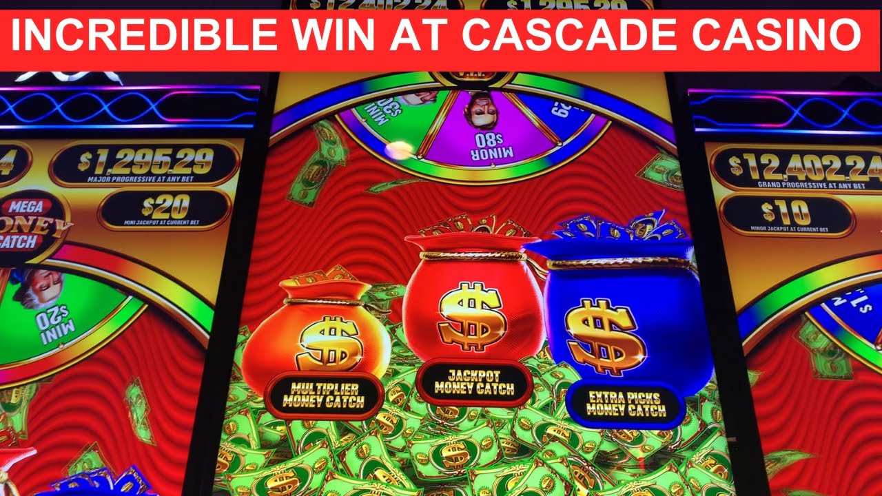 Incredible Win On Mega Money Catch At Cascade Casino! - YouTube