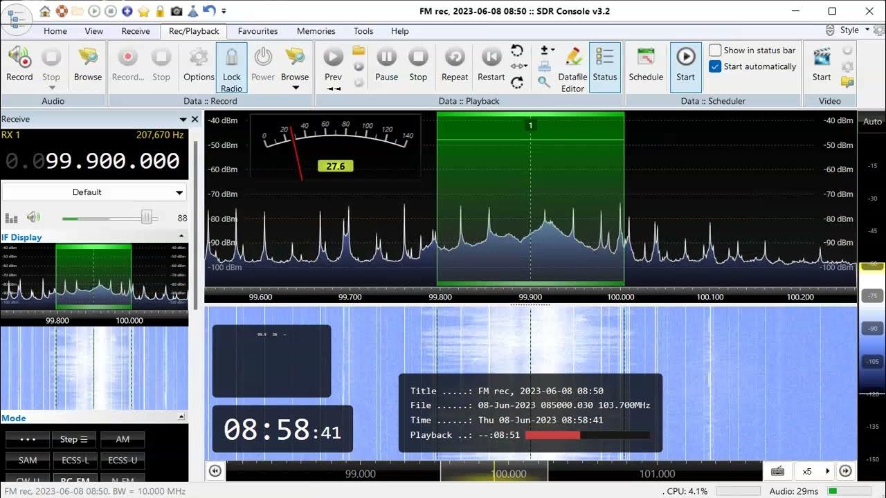 99 9 MHZ UNID Philippines June 08,2023 0000 UTC - YouTube