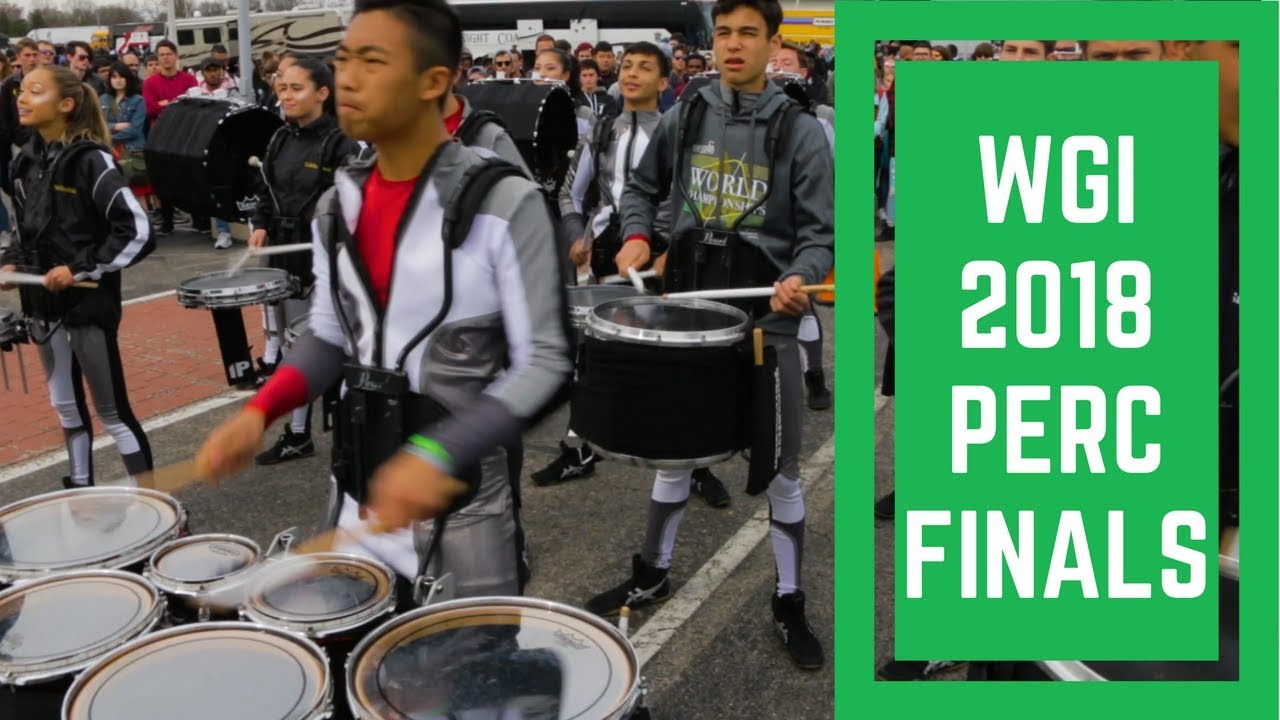 Leigh Drumline 2018: WGI Finals Lot - YouTube