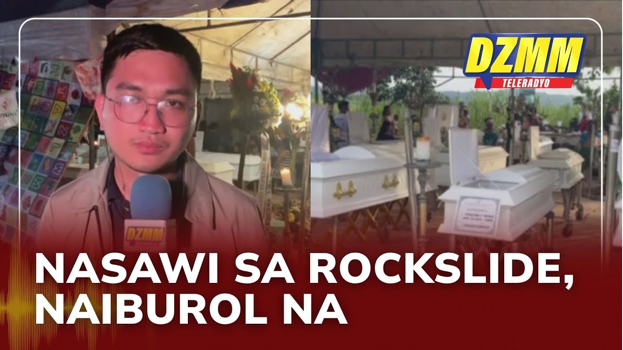 11 victims of rockslide due to Cebu quake laid to rest | DZMM Teleradyo ...