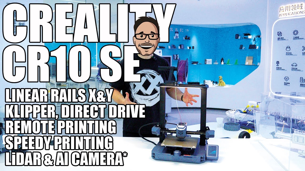 Unveiling the Creality CR10 SE: An Exciting First Encounter - YouTube