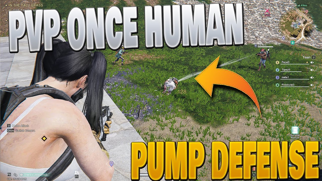 LETS GO SECURE SOME PUMP AND DEFEND IT ONCE HUMAN PVP SERVER - YouTube
