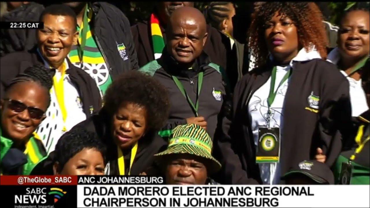 Dada Morero elected as ANC Greater Johannesburg regional chairperson - YouTube