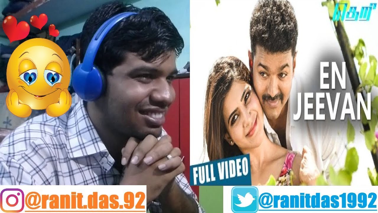 En Jeevan Official Video Song|THERI|Vijay, Samantha|Reaction & Thoughts ...