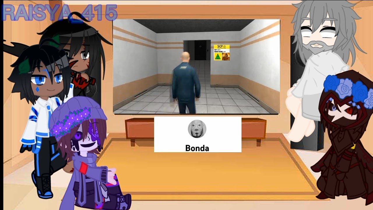SCP REACT TO BONDA PART 3"never scare scp 343" Request - YouTube