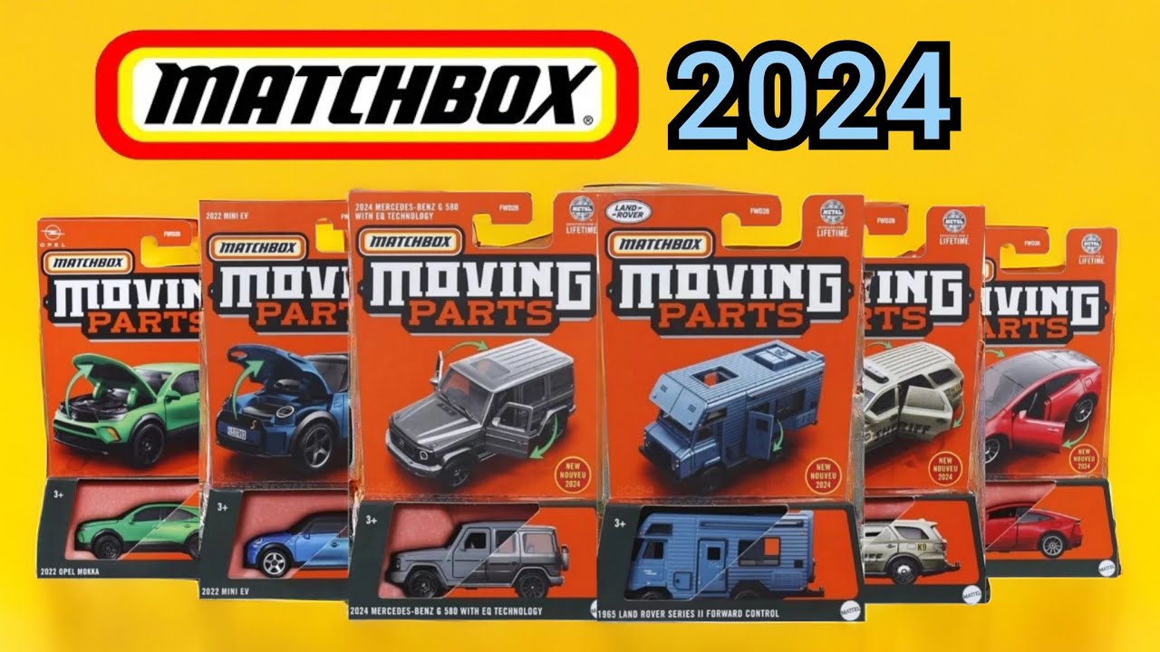 Matchbox Moving Parts 2024 Part 2 - YouTube