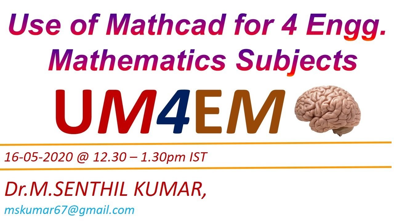 Use Of Mathcad For 4 Engineering Mathematics Subjects YouTube use-of-mathcad-for-4-engineering-mathematics-subjects-youtube
