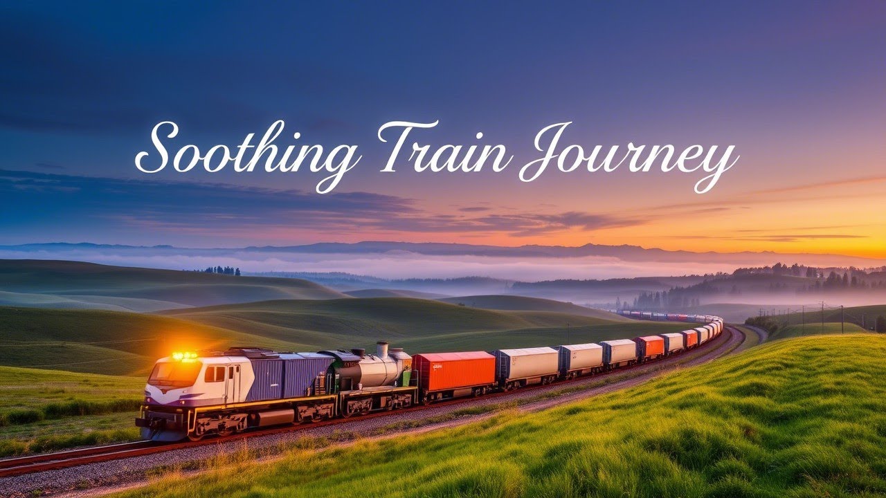 Cozy Up on the MOST RELAXING Train Ride EVER! #trainsound - YouTube