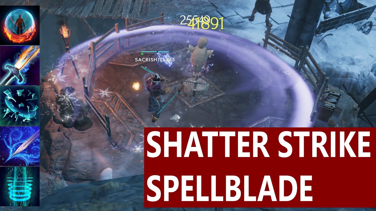 Last Epoch Shatter Strike Spellblade - in depth detail [0.9] - YouTube
