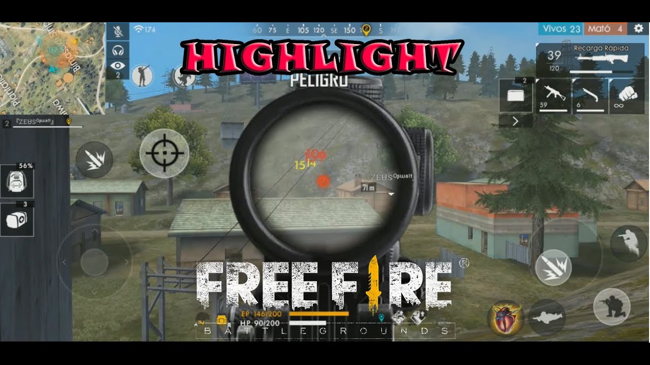 HIGHLIGHT DE FREE FIRE-------PAINT------- - YouTube