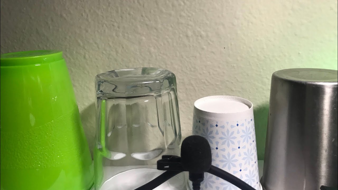 ASMR with cups - YouTube