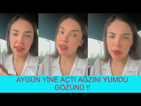 AYGÜN AYDIN  İNSTAGRAM HİKAYE TÜM AÇIKLAMA !  AÇTI AĞZINI YUMDU GÖZÜNÜ