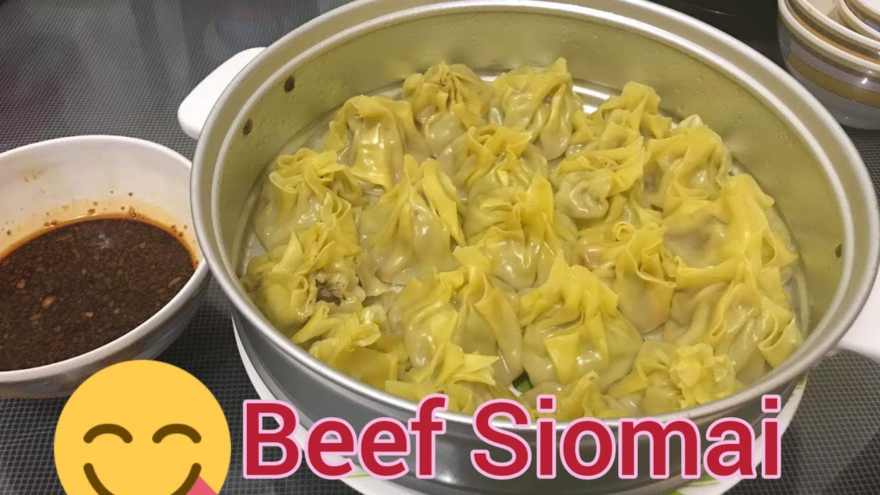 Beef Siomai Yummy - YouTube