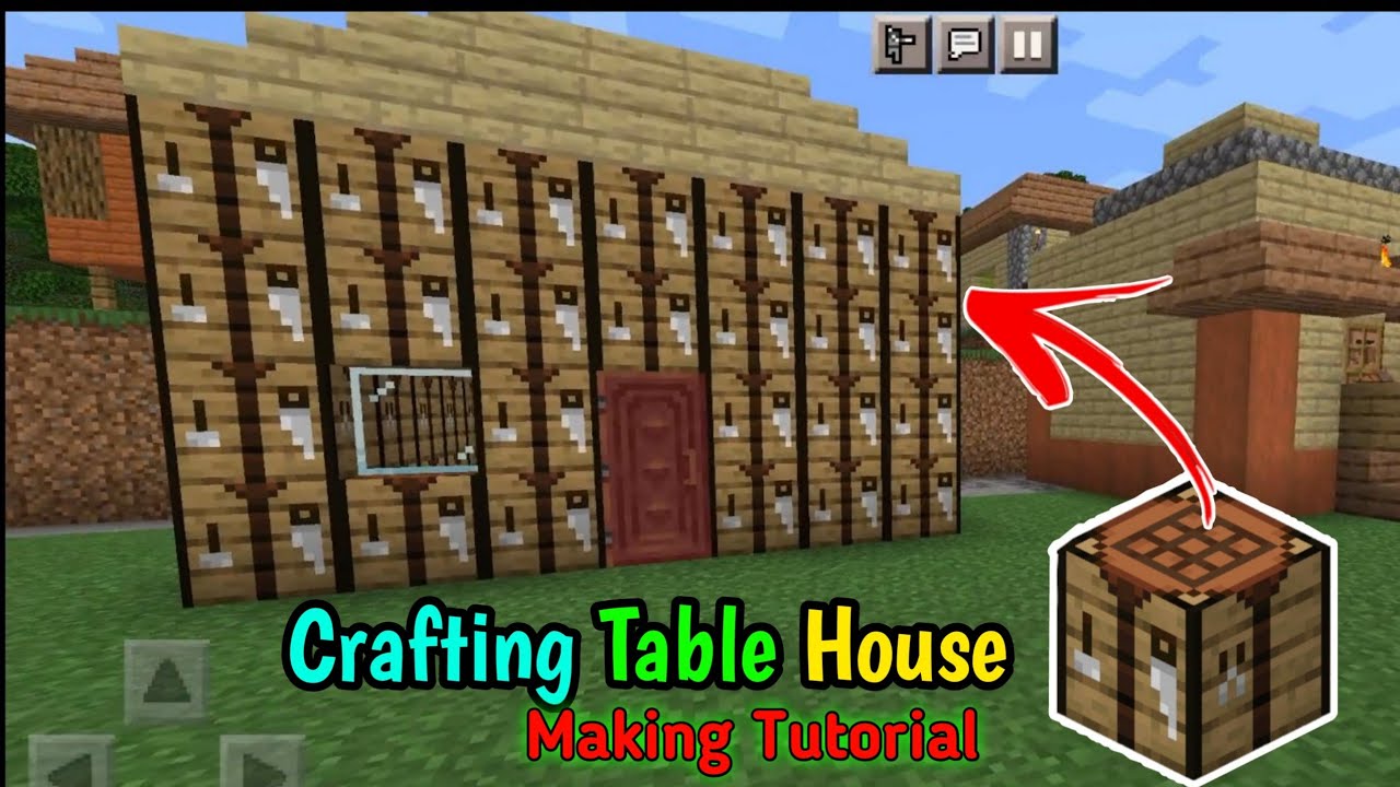 Craft Table House in Minecraft Full tutorial || Minecraft House|| # ...