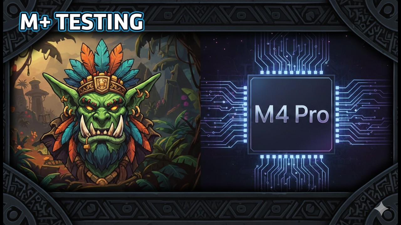 World of Warcraft - Prot Pally - M+ - Macbook Pro M4 Pro - YouTube