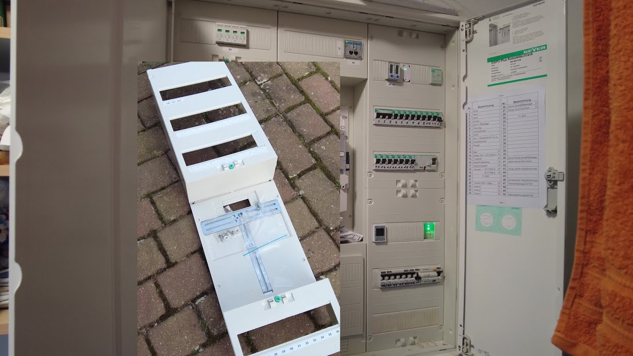 Geyer Zählerfeld Verteilerfeld Umbau - Ersatzteile von ABN - YouTube