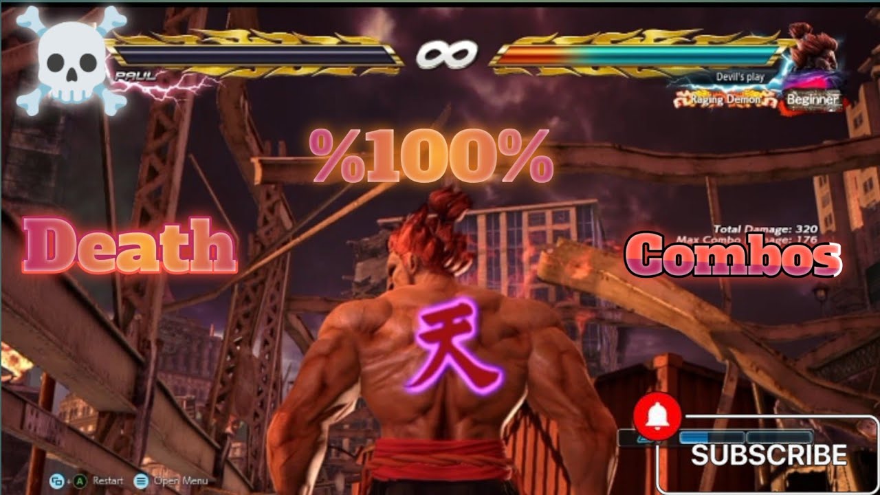 Akuma Tekken 7 Combo - YouTube