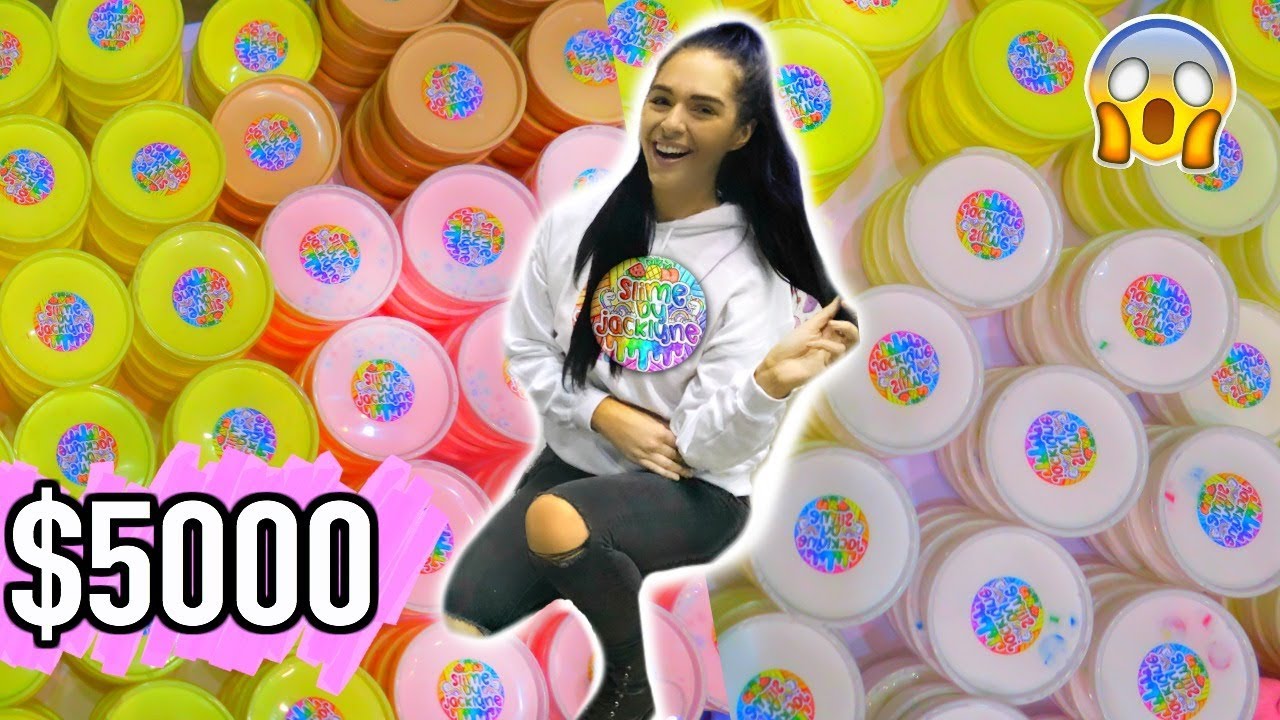$5000 SLIME BASH HAUL SLIME REVIEW + SLIME BASH 2019 VLOG!! - YouTube