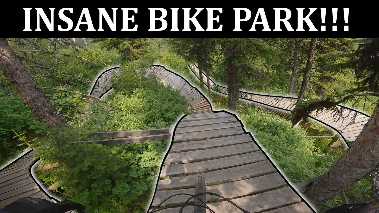 These Bike Park Features Are Out Of Control | Kicking Horse - YouTube