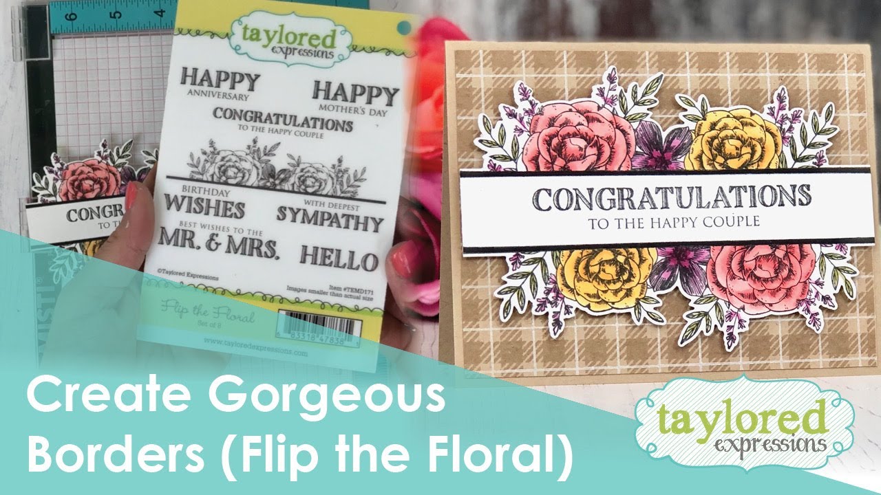Create Gorgeous Borders with Flip the Floral (+ Detailed Plaid ...