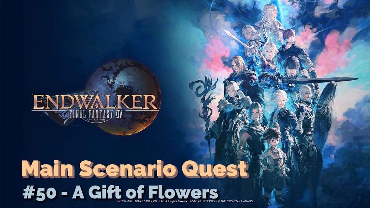 FFXIV Endwalker - A Gift of Flowers #50 - YouTube