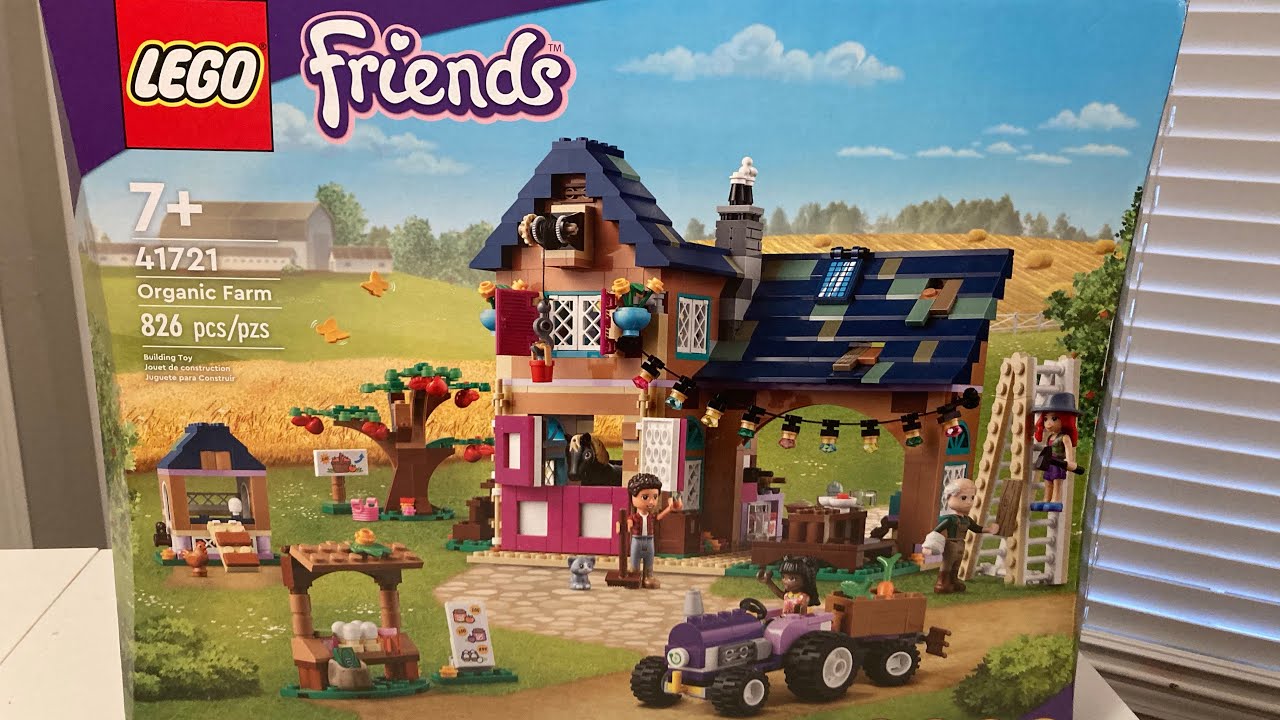 Lego friends set 41721 organic farm set - YouTube