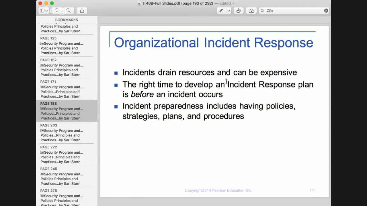 IT409 Security and Policies - Final Revision 2 - YouTube