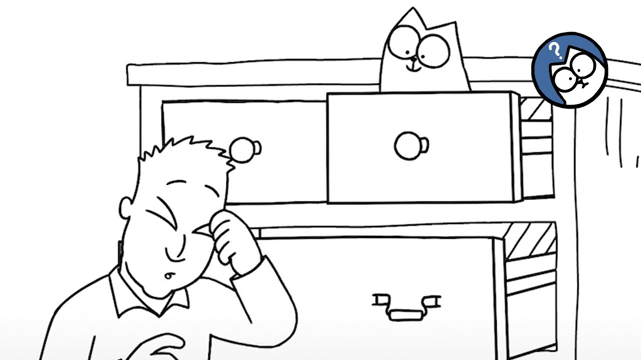 Simon's Cat Hidden in the Drawer | Simon's Cat Extra - YouTube