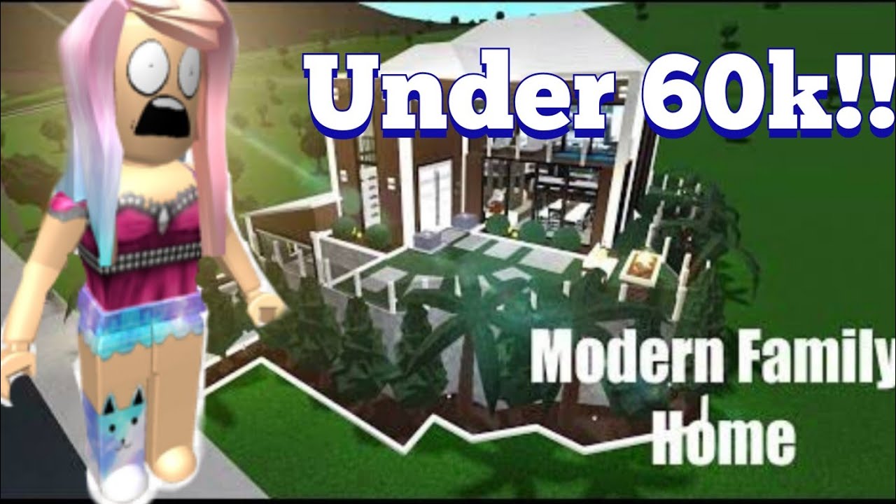 Modern Mansion Under 60k! | Bloxburg | Only Multiple Floors - YouTube