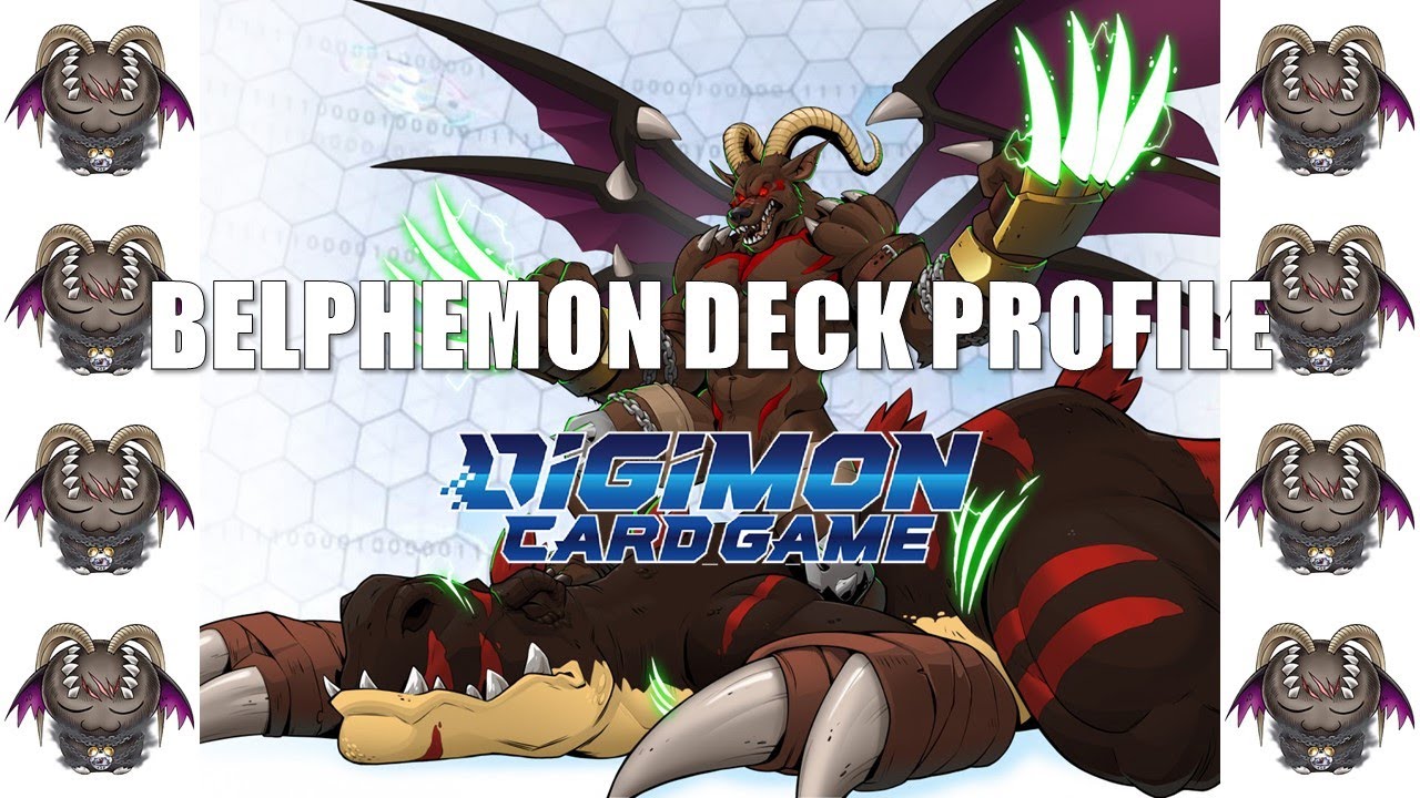 Belphemon Deck Profile || Digimon Card Game - YouTube