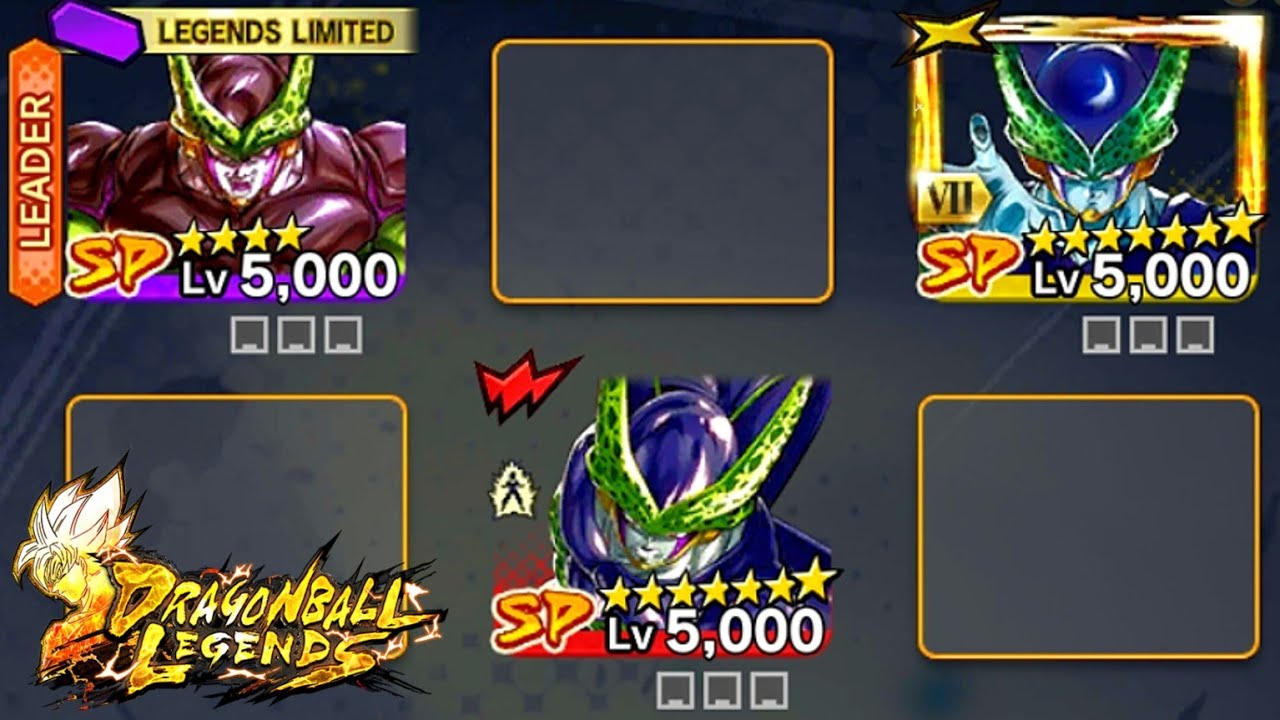 The PERFECT TEAM....of CELL! Dragon Ball LEGENDS PvP #dragonballlegends ...