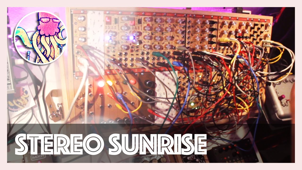 Stereo Sunrise Modular Synth Jam (w/ Bastl Instruments, Errorinstruments, etc.) #TTNM - YouTube