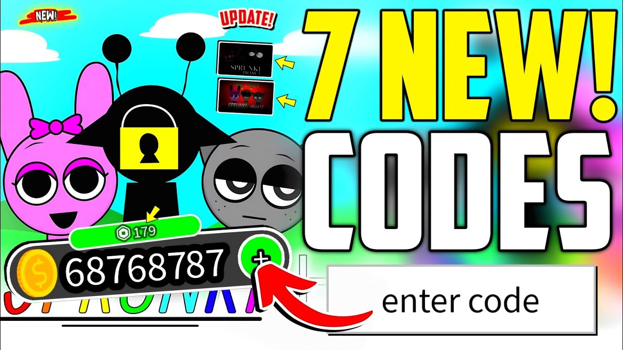 ⚠️ACTIVE⚡[CODE!]⚠️ SPRUNKI PLUS ROBLOX CODES APRIL 2025 - SPRUNKI PLUS CODES - YouTube