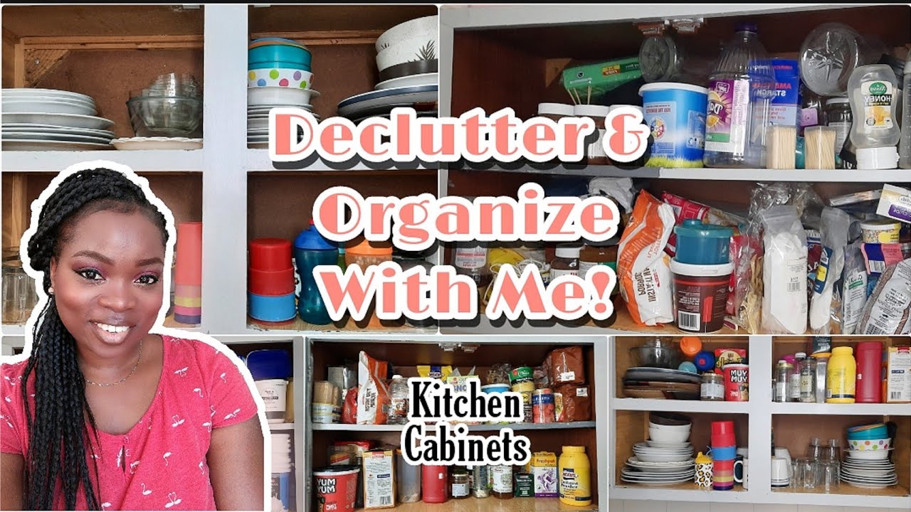 Declutter & Reorganizing My Kitchen Cabinets | Emily Norris Inspired ...