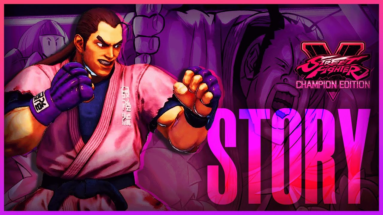 SFV Dan character story (Japanese voice) - YouTube