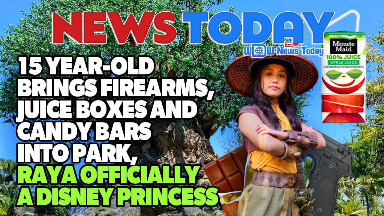 15 Year-Old Brings Firearm, Juice Boxes and Candy Bars into Park, Raya ...