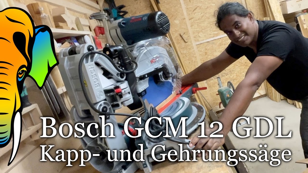 Bosch GCM 12 GDL | Unboxing & erster Eindruck | Bosch Professional Kapp ...