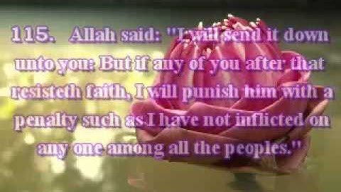 Surah 5 Al Maeda The Table Spread Verses 89 107