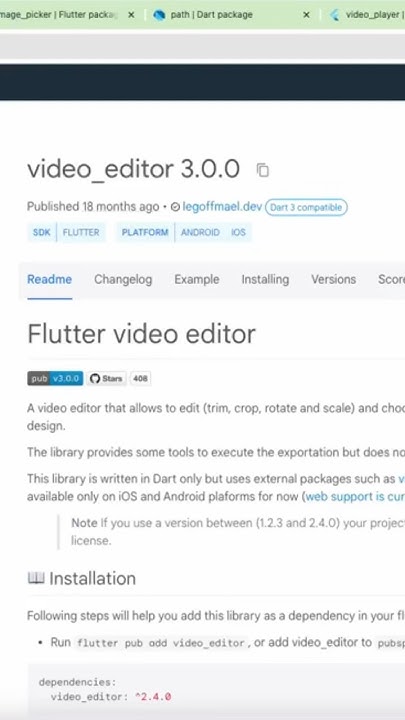 Create Stunning Videos with Flutter | Flutter Video Editor Tutorial - YouTube