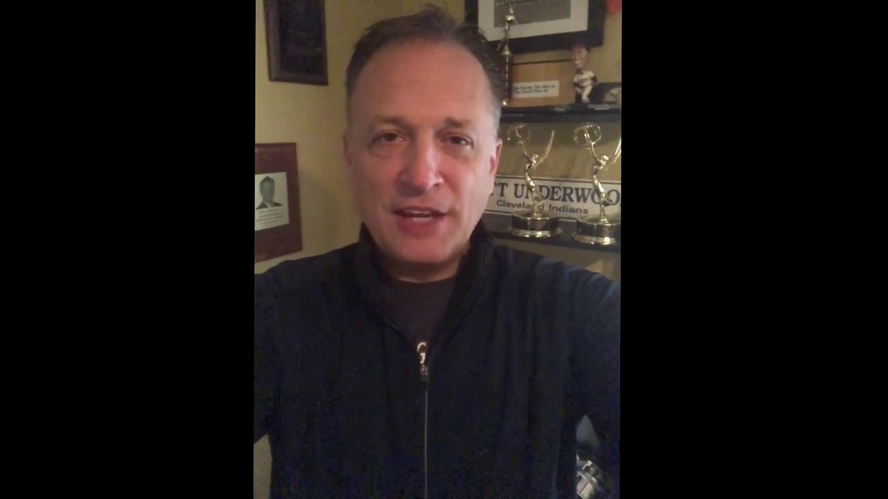 Cleveland Baseball Announcer Matt Underwood Congratulates Nurenberg ...