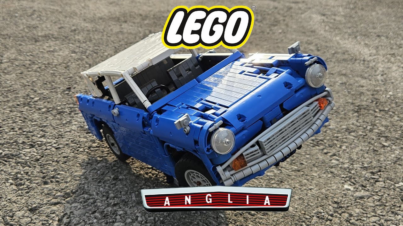 LEGO Ford Anglia 105E Remotely Controlled - YouTube