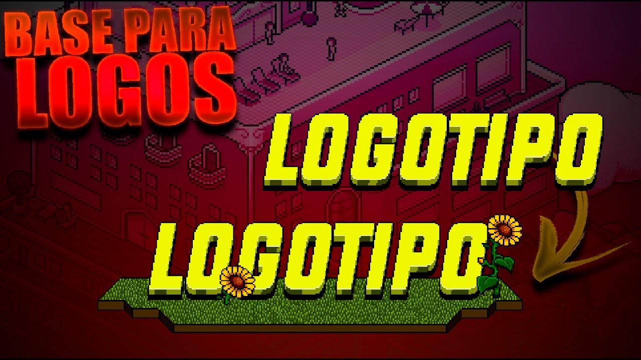 Como hacer base para logos con temática - YouTube