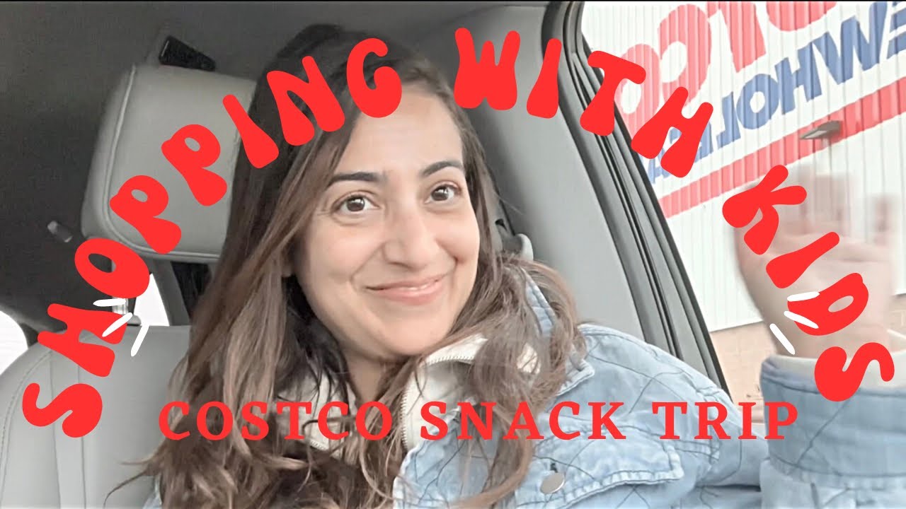 Our in-between Costco trip turns into a snack run with kids - YouTube