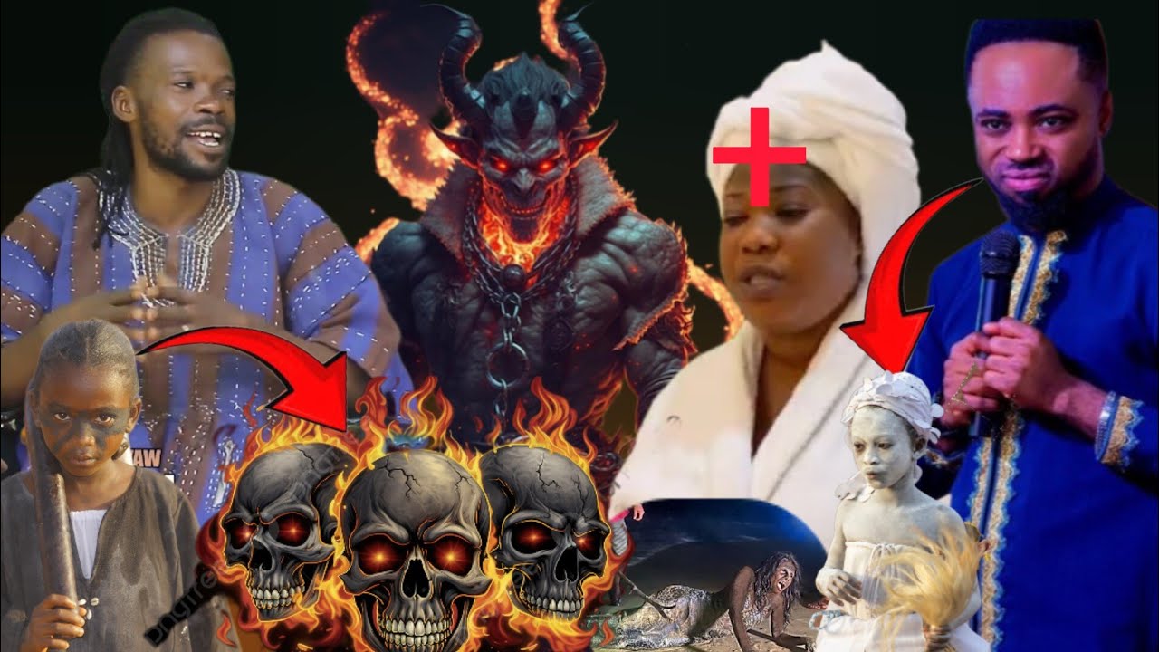 Power🔥Difference between God's & Marine spirit👹shocking Fire Oja ...