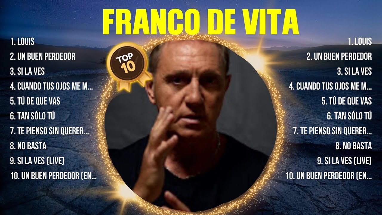 Franco De Vita ~ 10 Grandes Exitos, Mejores Éxitos, Mejores Canciones ...